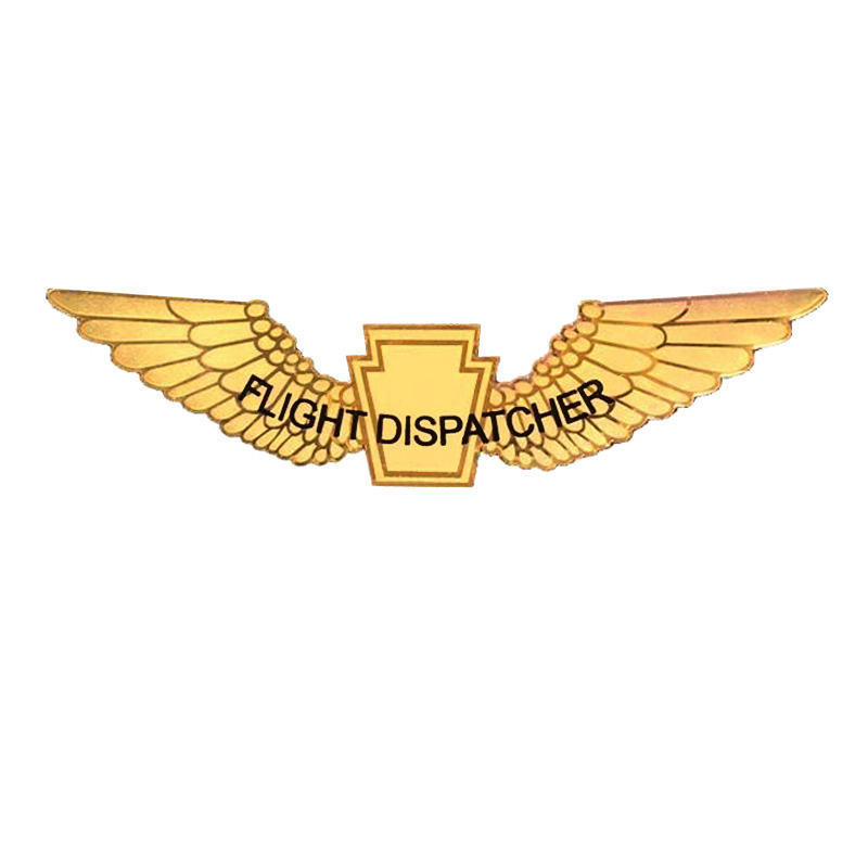 خرید بال دیسپچری (Flight dispatcher Wing) با رنگ طلایی در مالدیوشاپ